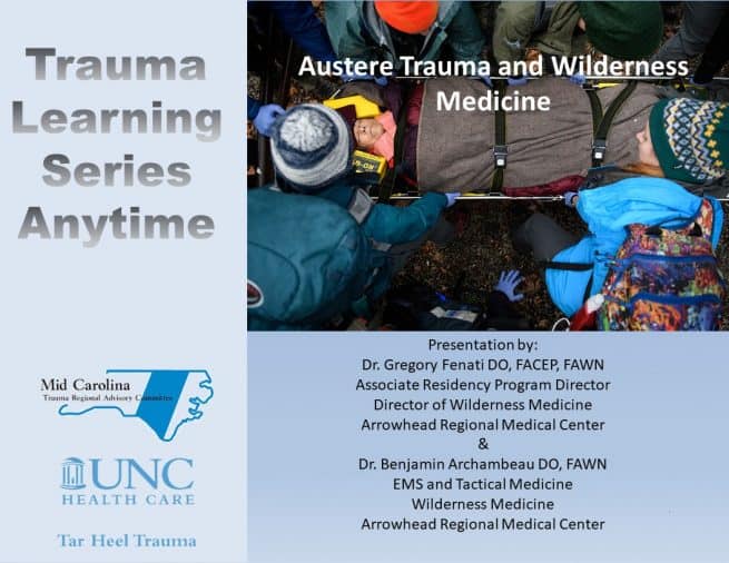 Trauma Learning Series ANYTIME