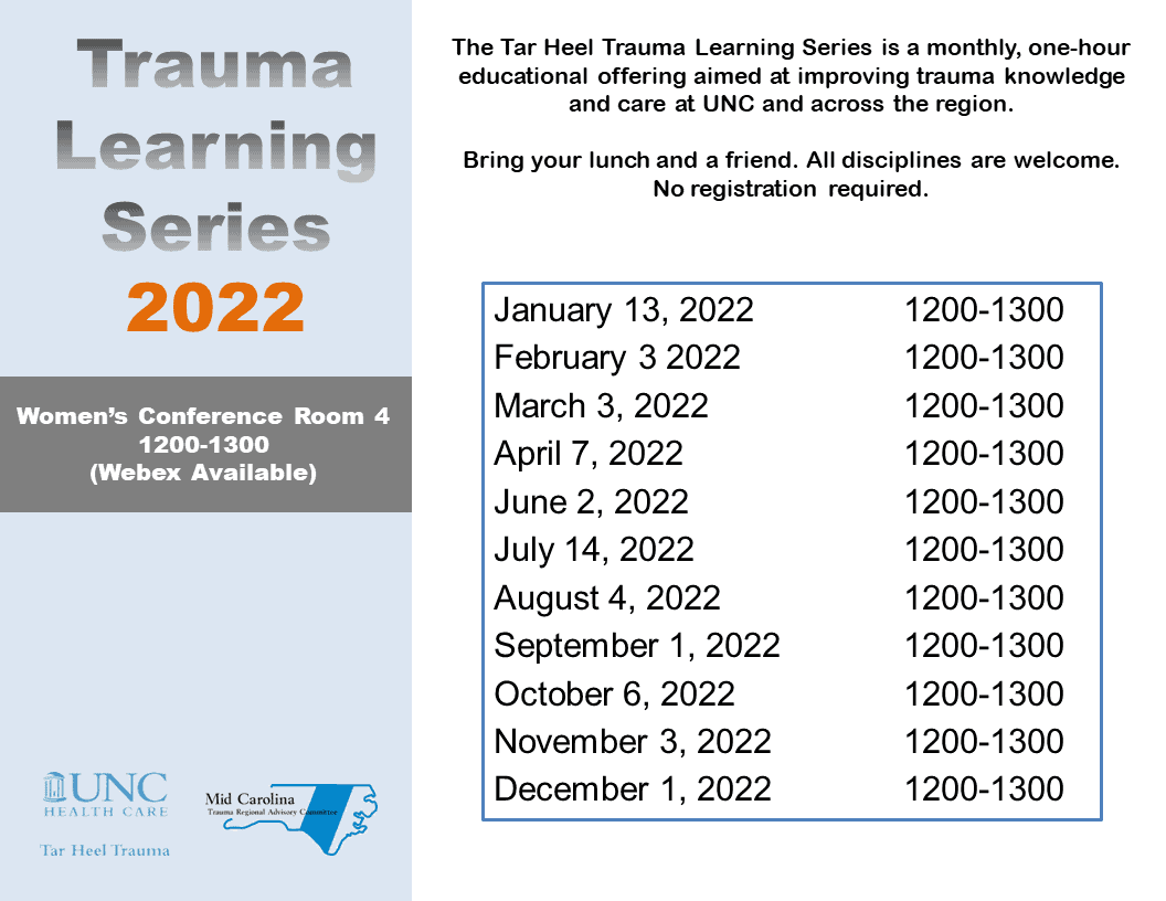 Trauma Learning Series ANYTIME